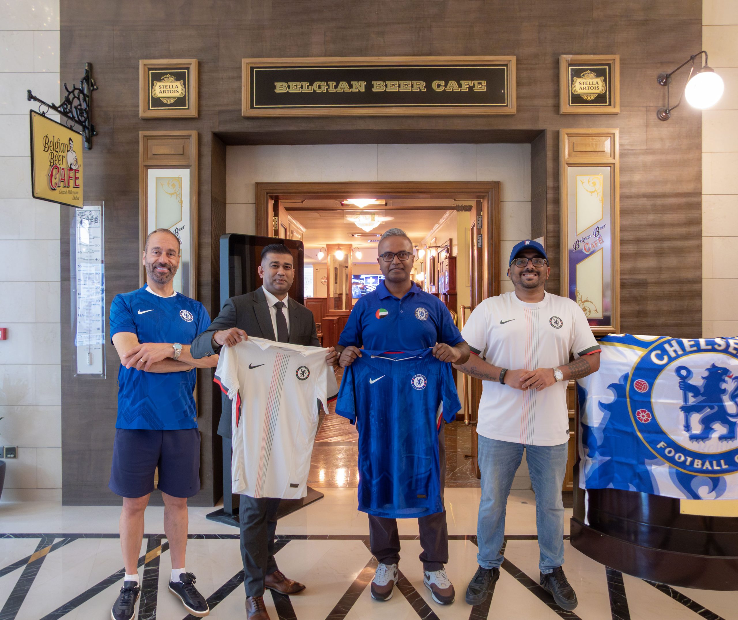 Belgian Beer Cafe and UAE Chelsea Supporters Club Renew Partnership for ...
